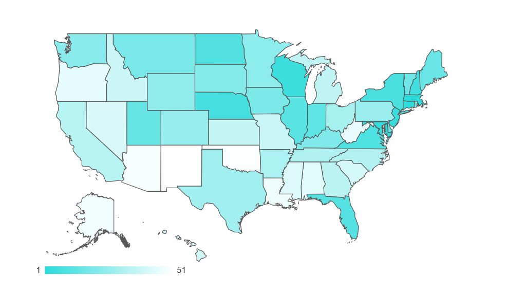 These states are home to 2024's best school systems